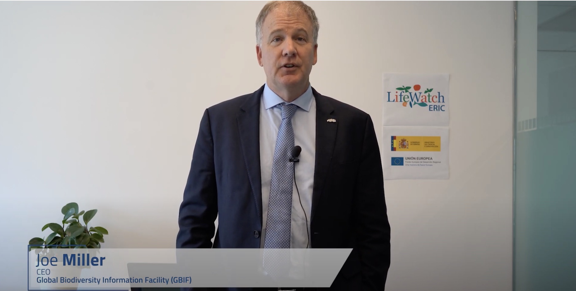 Joe Miller, GBIF Executive Secretary | SSUNGA77 - LifeWatching WebTV