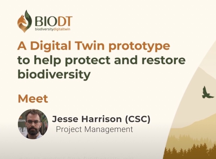 Jesse Harrison on the role of digital twinning - LifeWatching WebTV